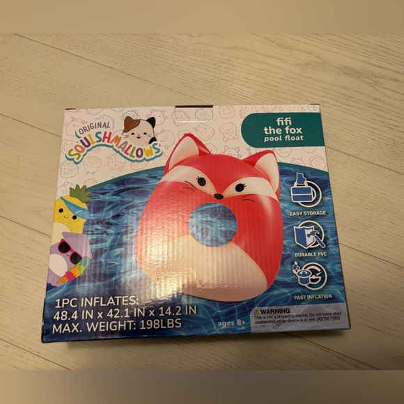 Squishmallows | Toys | New In Box Squishmallows Fifi The Fox Pool Float ...